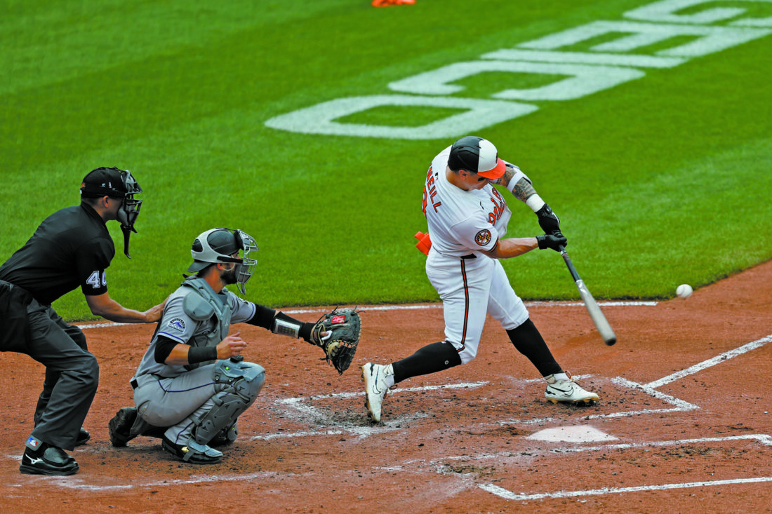 Tomoyuki Sugano throws 6 sharp innings, Tyler O’Neill homers again to ...